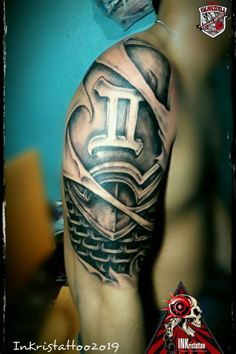 Male Unique Gemini Tattoos