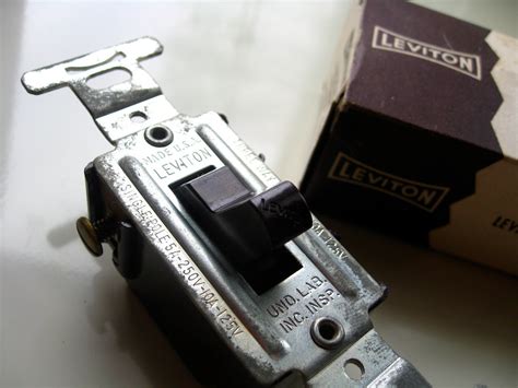 Mid Century Leviton Light Switch Etsy