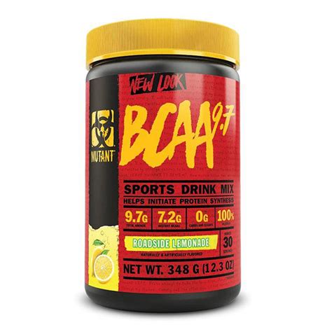 Buy Mutant Bcaa 97 30 Servings Sports Drinks Mix Roadside Lemonade