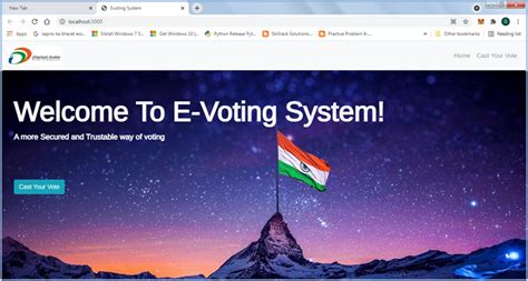 Github Vaish Decentralized Voting System A Decentralized E Voting System Developed Using