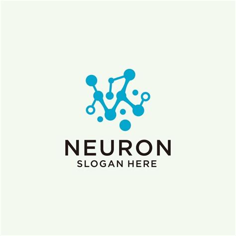 Premium Vector Neuron Logo Icon Vector Image