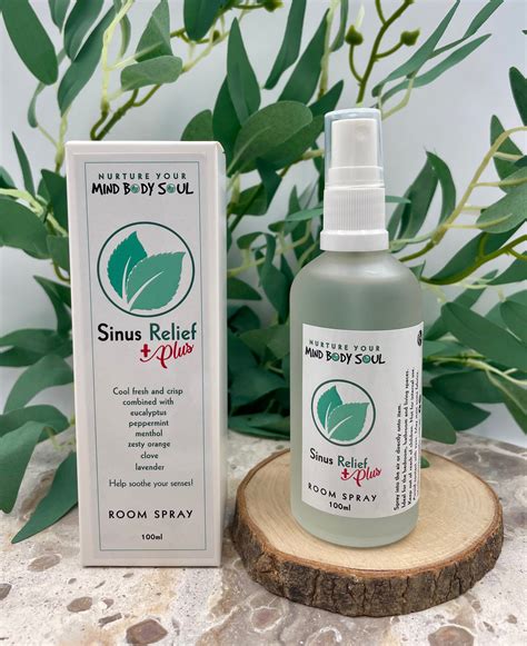 Sinus Relief Plus 100ml Room Spray Nurture Your Mind Body Soul