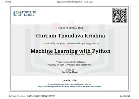 Thandava Krishna Gurram On Linkedin Machine Learning With Python