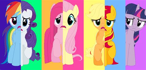 Mane 7 Switched Cutie Marks By Awesome992 On Deviantart