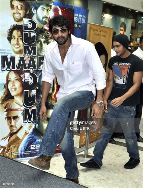 Indian Bollywood Film Actors Prateik Babbar And Rana Daggubati Attend