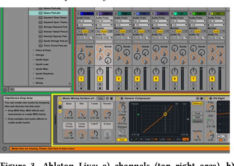 figure 1 from spatial mixer cross device interaction for music mixing semantic scholar