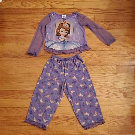 Disney Pajamas Disney Sofia The First Pajamas Top And Pants Poshmark