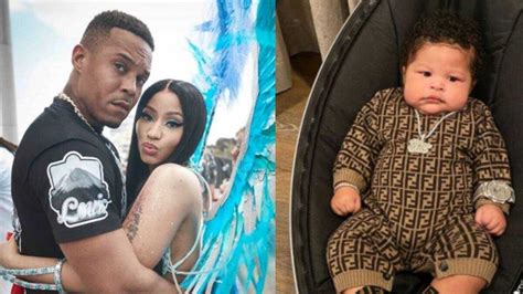 Nicki Minaj Releases First Photos Of Cute Son Papa Bear Ke