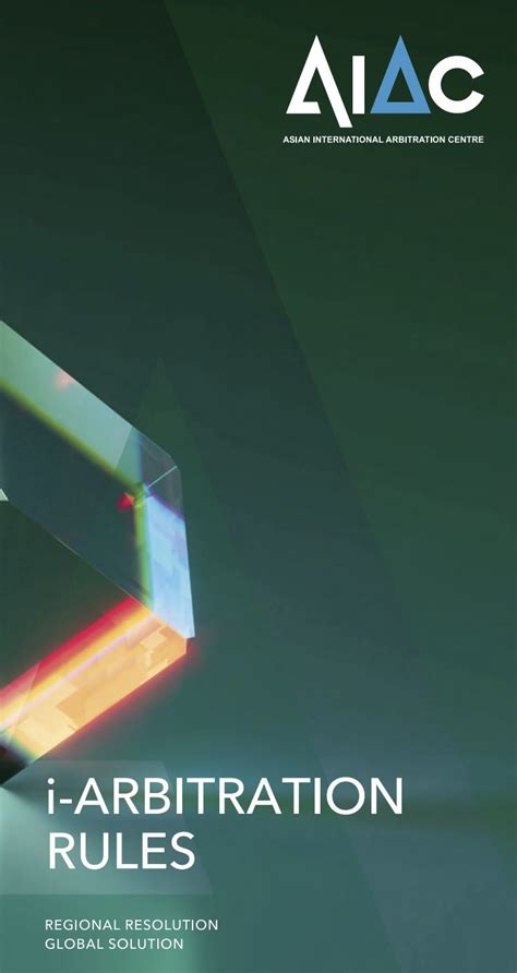 Asian International Arbitration Centre On Linkedin The Aiac I