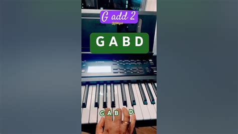 G Add2 Right Hand Youtube