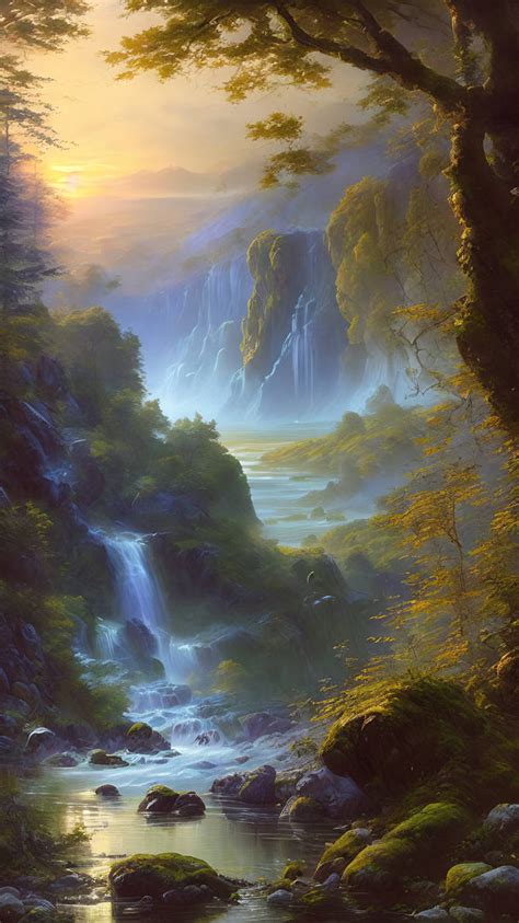 An Irish Waterfall By Fireresist2 On Deviantart