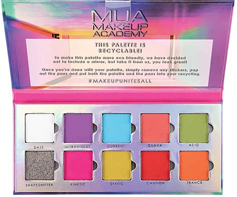 Mua Makeup Academy Eyeshadow Palette 10 Shades Neon Lights