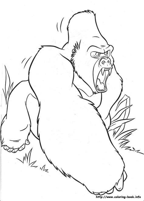 Free Disney Tarzan Printables Coloring Pages And Activities Skgaleana