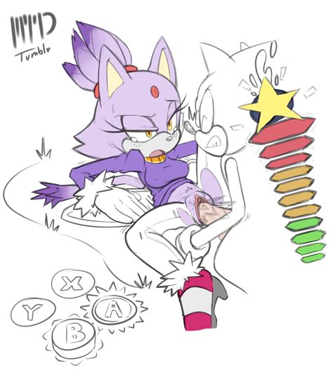 Rule 34 Blaze The Cat Breasts Furry Hedgehog Mammal Marthedog Penis