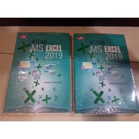 Jual Database Buku Kitab Ms Excel 2019 Buku Database Shopee Indonesia