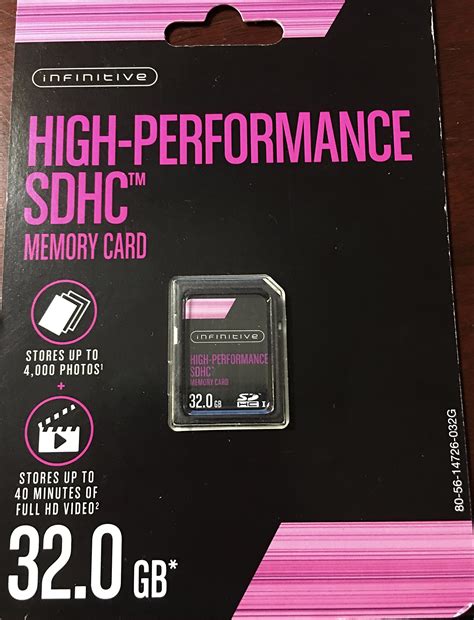 Infinitive 32gb Sdhc Memory Card Reliable Yet Flawed Electronikz