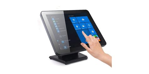 Angel Pos 17 Inch Capacitive Led Backlit Multi Touch Monitor True Flat