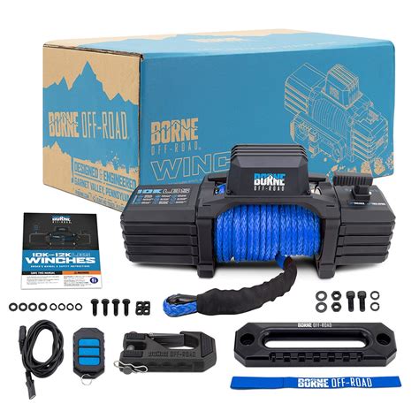 Borne Off Road 10k Winch Kit Mishimoto