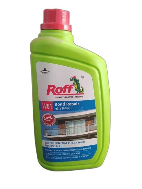 Dr Fixit Pidilite Chemical Grade W01 Roff Bond Repair 3l Bottle At