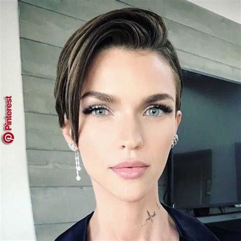 Pin By Mandy Adamson On Undercut In 2025 Ruby Rose Hair Rose Hair