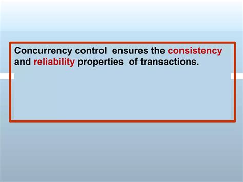 Concurrency Control And Deadlock Handling Pptx