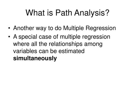 Ppt Path Analysis Powerpoint Presentation Free Download Id1231403