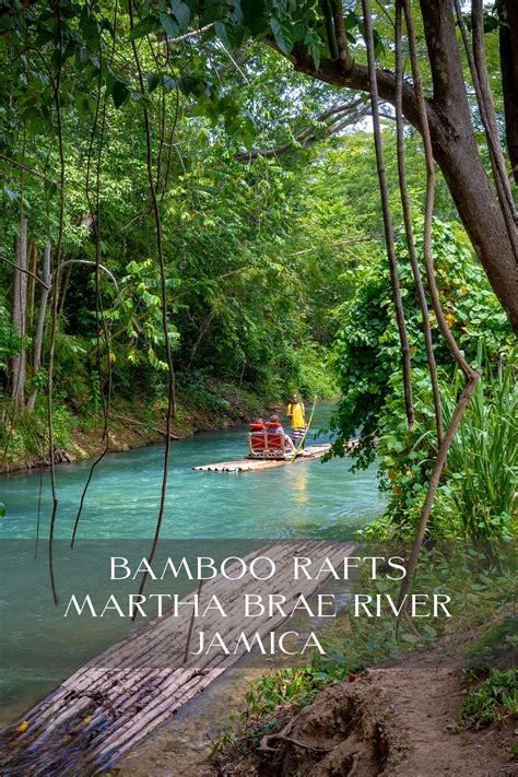 Bamboo Rafts In Jamaica Raft Jamaica Martha Brae River Jamaica