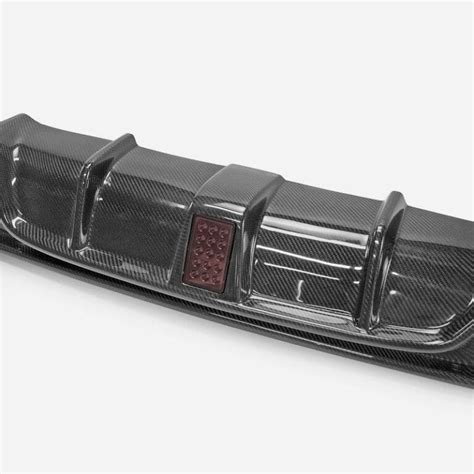 Q60 Carbon Fiber Diffuser W Brake Led 17 22 Models V7 Motorsports