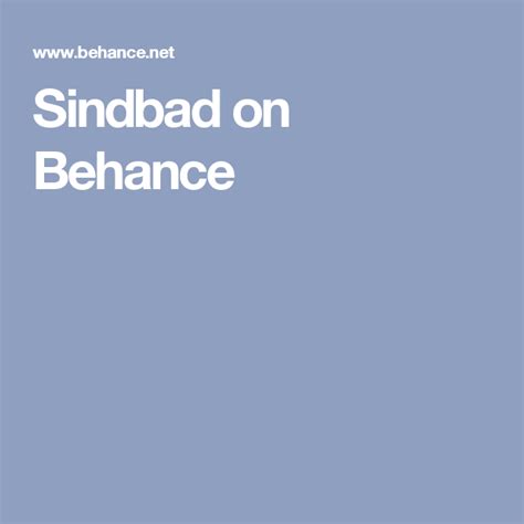 Sindbad On Behance Web Creation Interactive Design Seo Typography