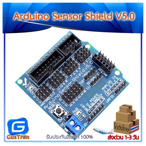 arduino sensor shield v5 0 gustron thaipick