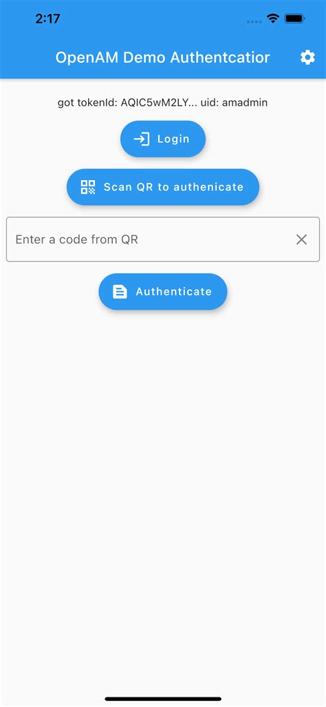 Openam Qr Authentication · Open Identity Platform