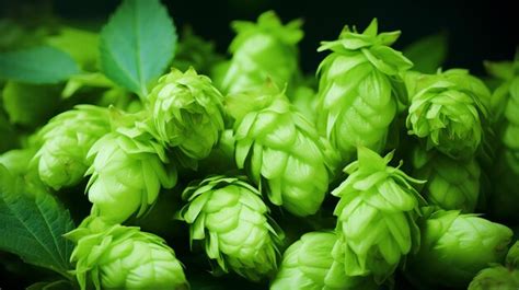 Premium Ai Image Fresh Hops Form Farm