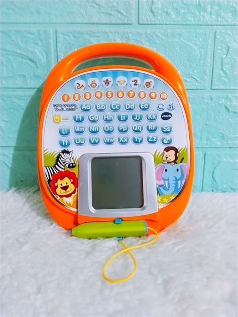 Vtech Write And Learn Touch Tablet Hobbies And Toys Toys And Games On