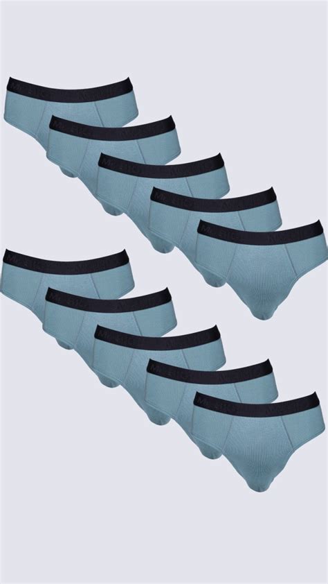 Set De 10 Perechi Chilot Bărbătesc Mrbig Model 116 Bambus Verde