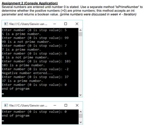 Loops C Use A Method To Check If Number Is Prime Not Prime Or