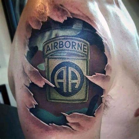 Army Airborne Infantry Tattoos
