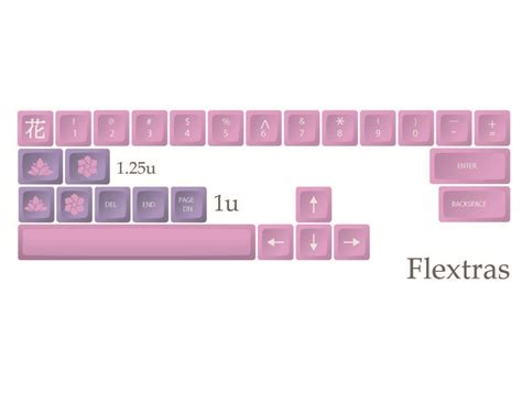 dsa hana individual keycaps signature plastics