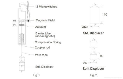 Displacer Type Magnetic Level Switch Ds Pune Techtrol