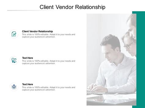 Client Vendor Relationship Ppt Powerpoint Presentation Inspiration
