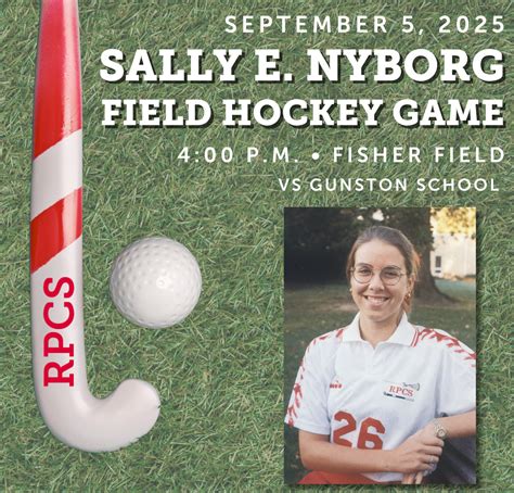 Sally Nyborg Field Hockey Game Set For Friday At Roland Park Iaam