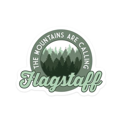 Flagstaff Sticker Etsy