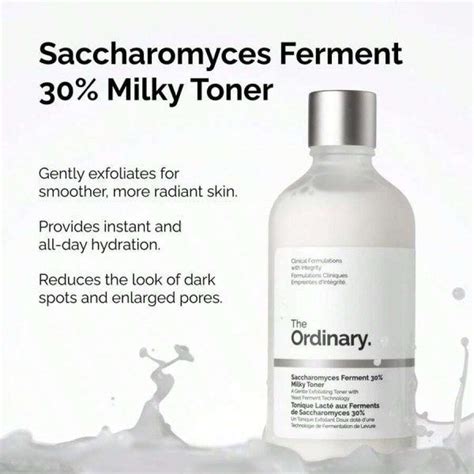 The Ordinary Saccharomyces Ferment 30 Milky Toner 100ml Shein Usa