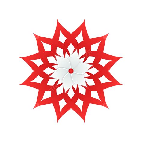 Red Flower Icon Vector Red Flower Icon Png And Vector With