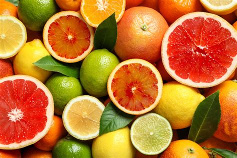 Varieties Of Citrus Fruit