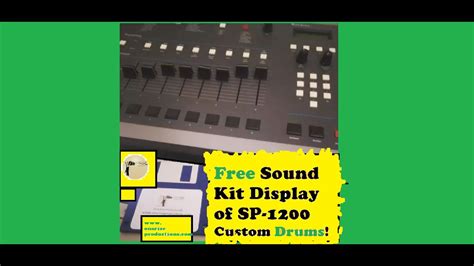 Sp1200 Free Sound Kit Demo 12 Bit Youtube
