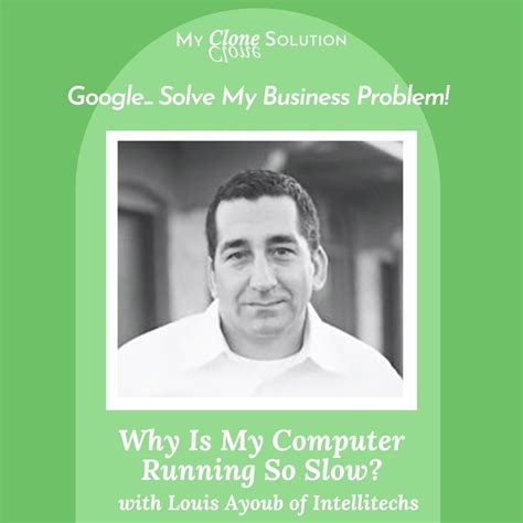 How To Speed Up Your Slow Computer My Clone Solution A Done For You Services Agency