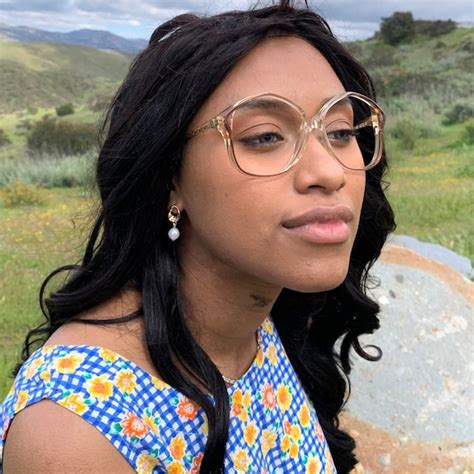 Oversized Eyeglasses Light Brown Plastic Eyeglasses Gem