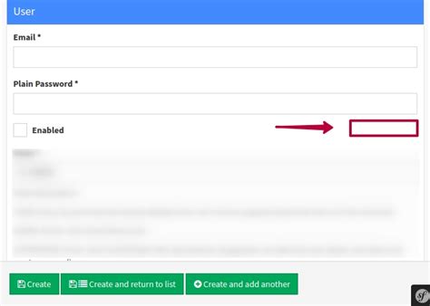 Php Add Generate Password Button In Symfony Add User Admin Panel Form