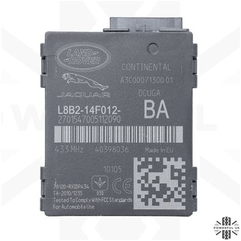 Tpms Module For Jaguar Xf Powerful Uk
