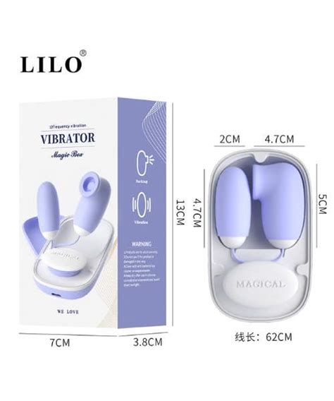 Vibrador Cápsula Com Bullet E Sugador De Clitóris Com Controle E